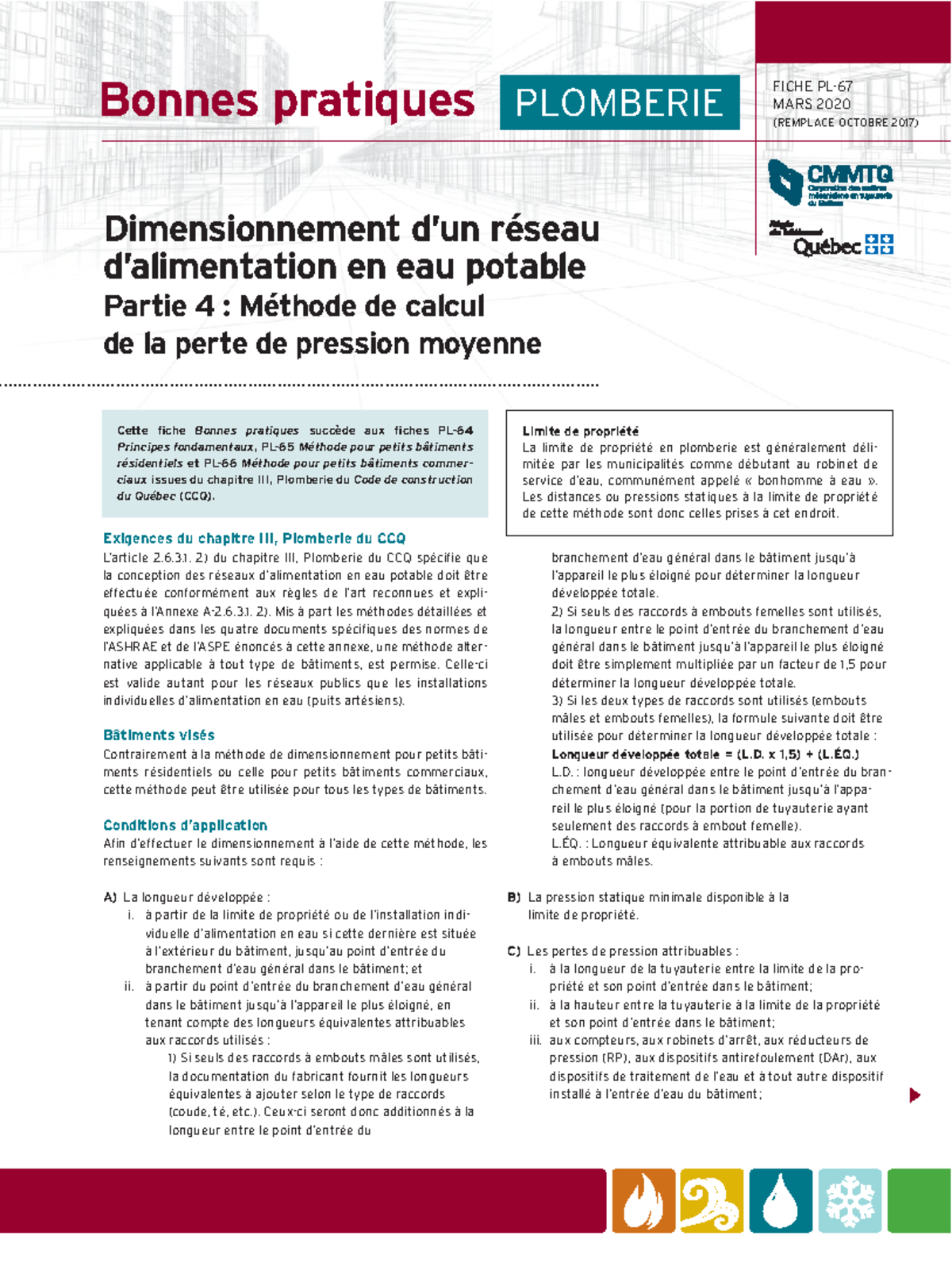 Bonnes pratiques dimensionnement reseau eau potable partie 4 ...