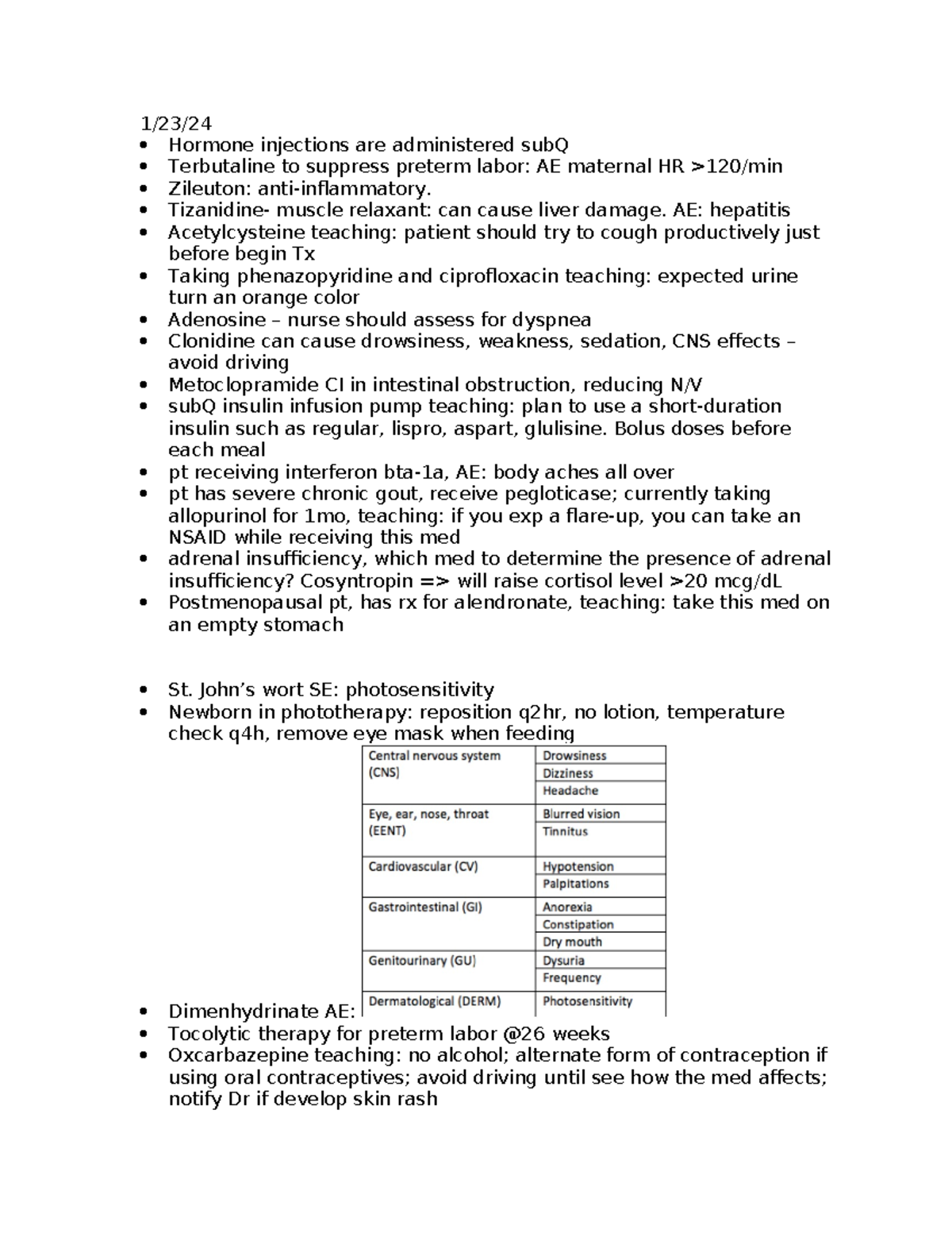 ATI-practice Qs - 1/23/ Hormone injections are administered subQ ...