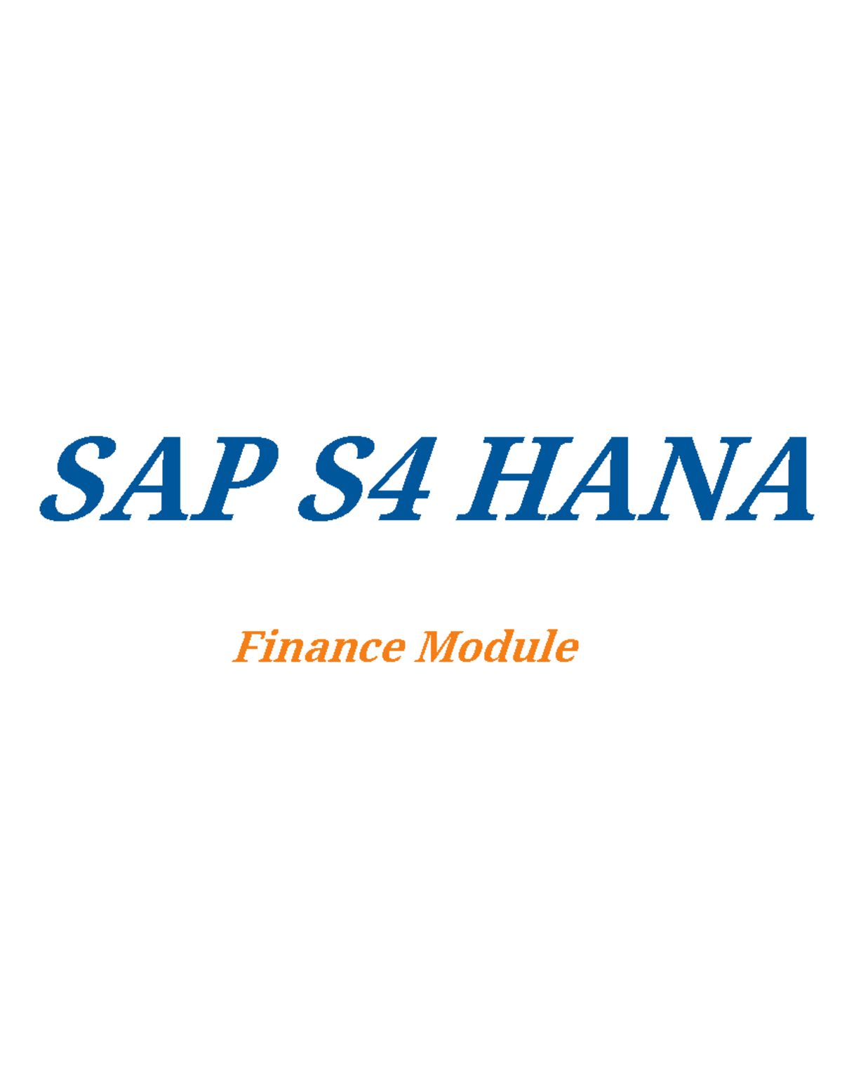 Sap s4hana finance configuration guide with ecc comparison notes ...