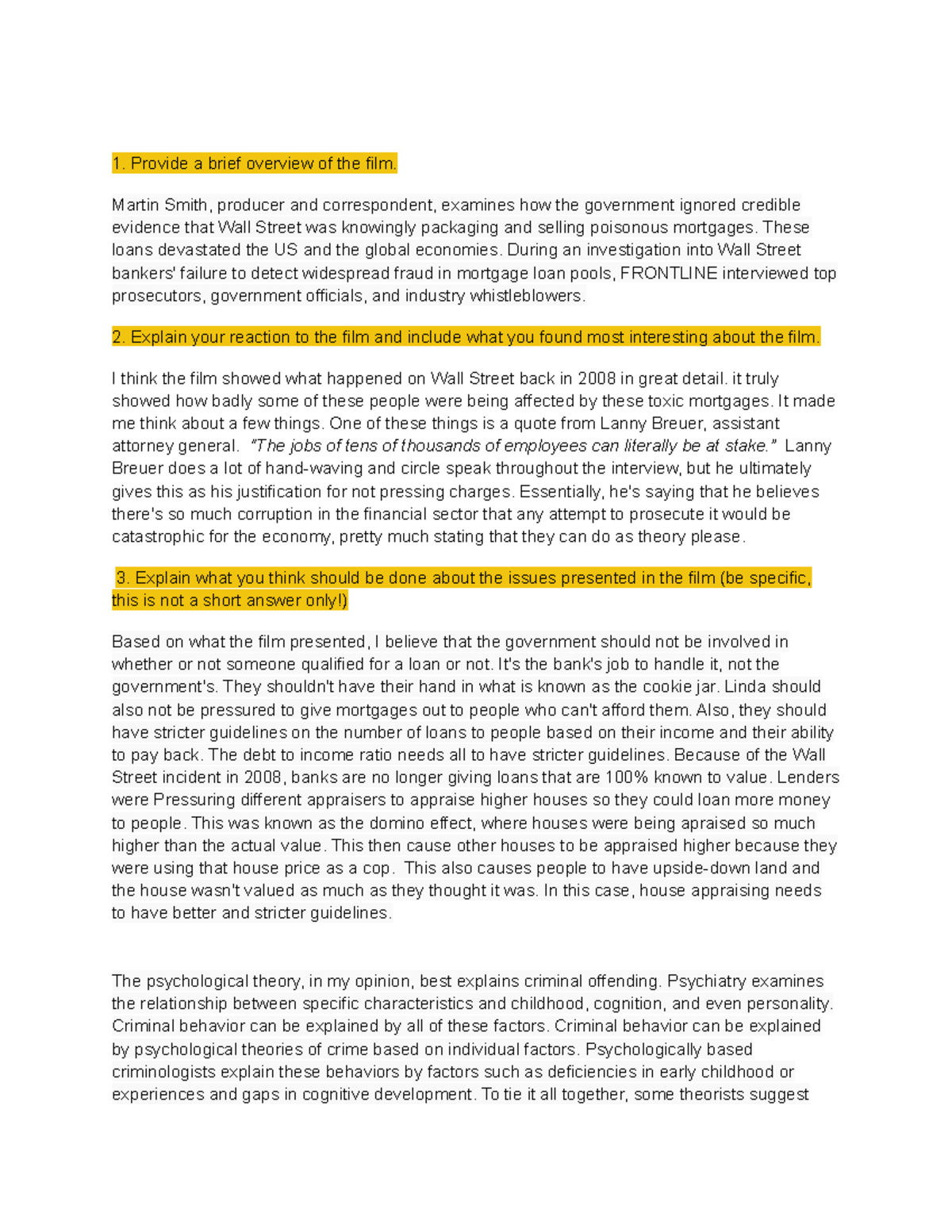 Ted Talk CRM 210 - a TedTalk talking about our law enforcement and how ...