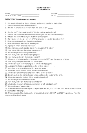 Detailed Lesson Plan in Mathematics 7E's format - Copy - College of ...