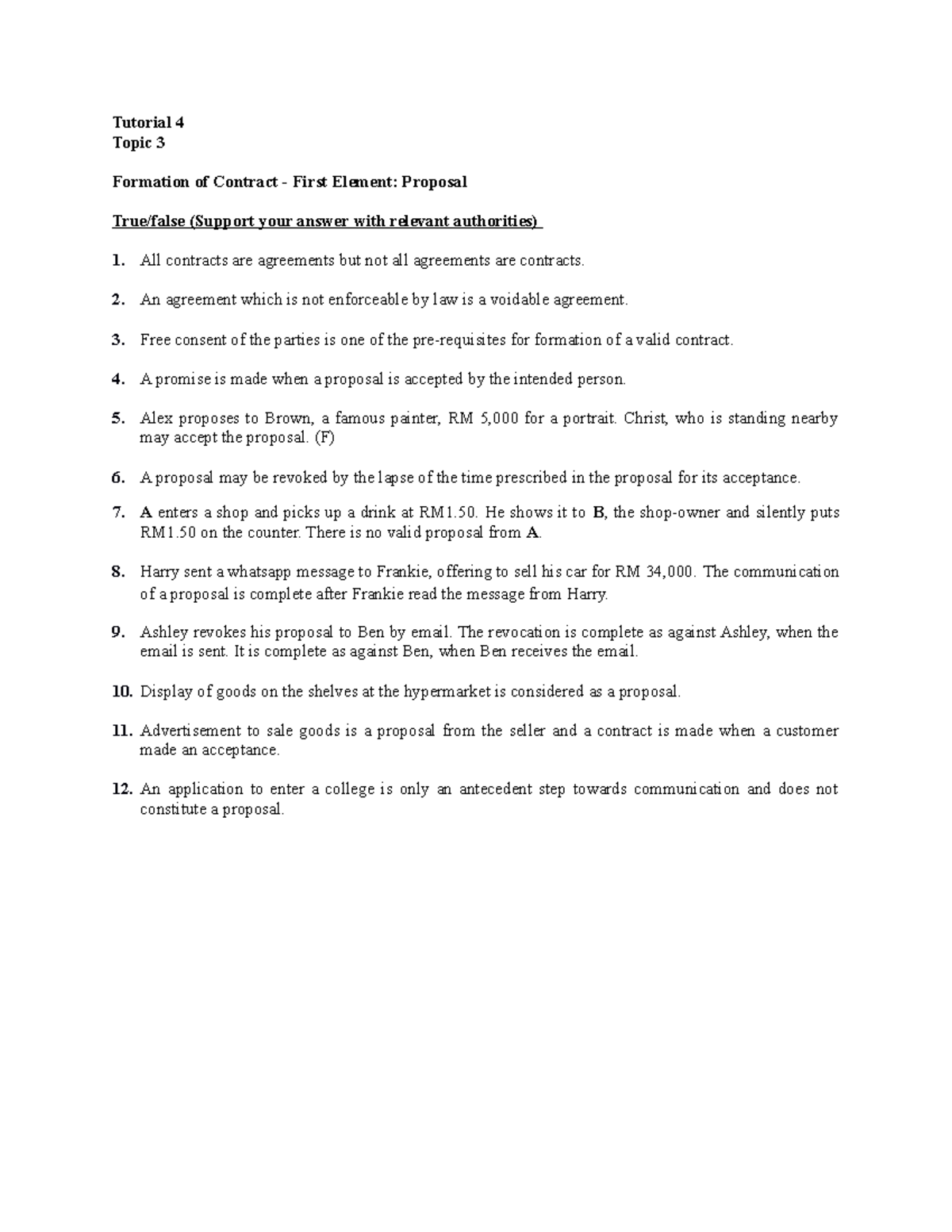 TUT 4 - Topic 3 (PART A) - GPOL - Tutorial 4 Topic 3 Formation of ...