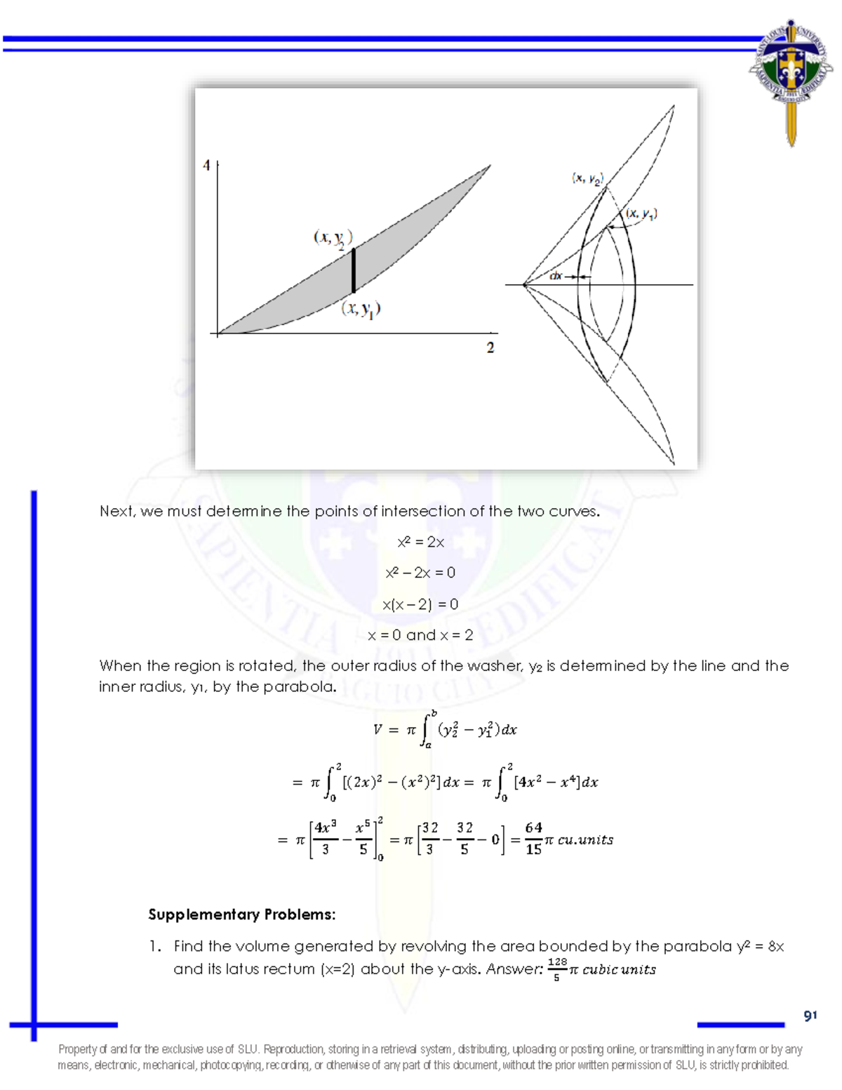 Enggmath 4 module 91 100 - Property of and for the exclusive use of SLU ...