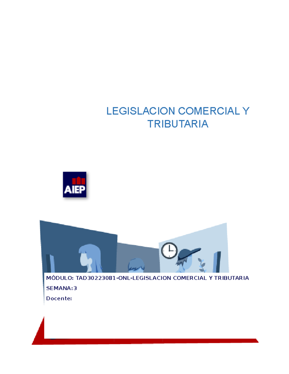 Legislacion Comercial Y Tributaria Semana 3 - LEGISLACION COMERCIAL Y ...
