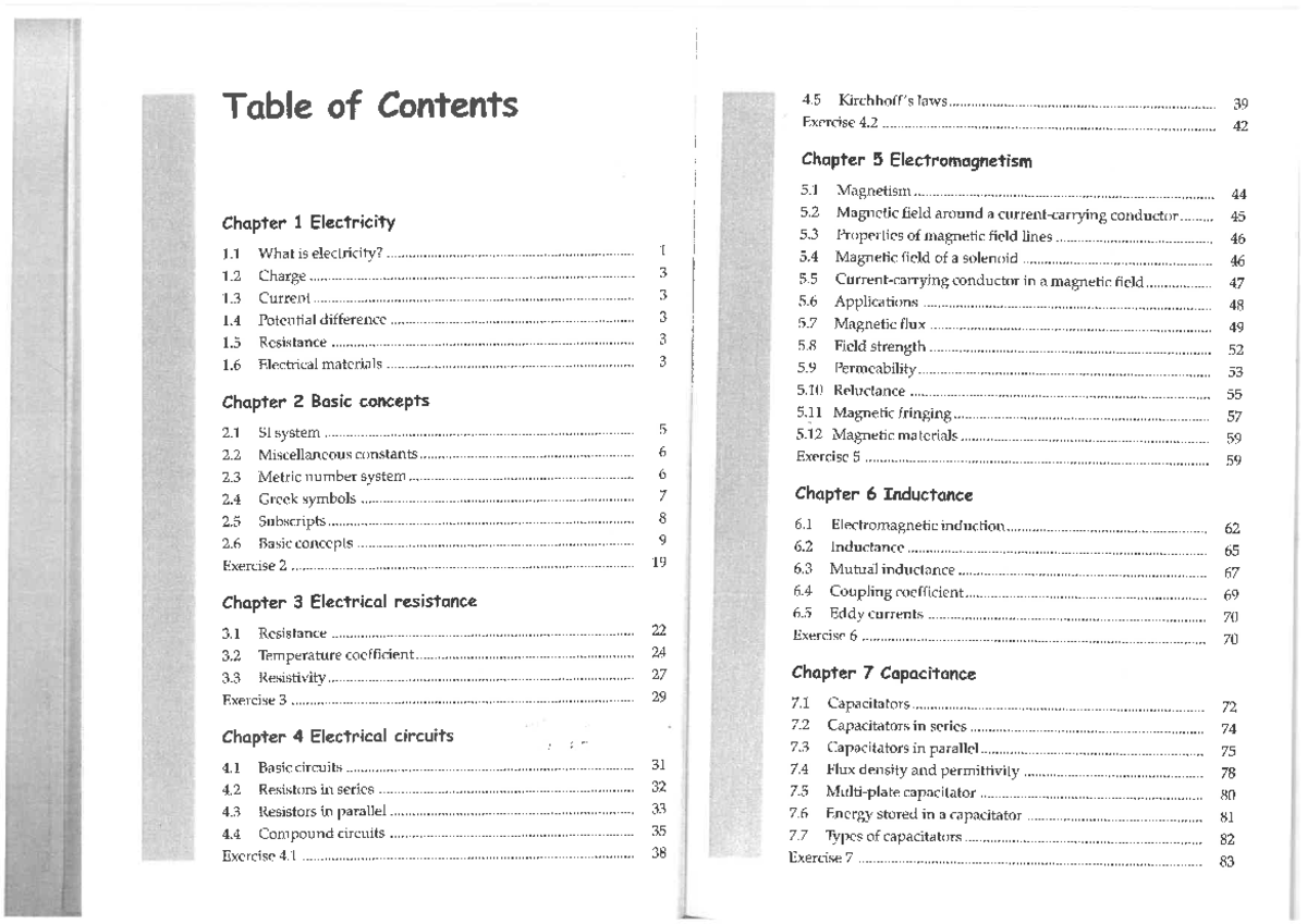 Electrotechnology I for technicians-1-1 - MEENEC - Studocu