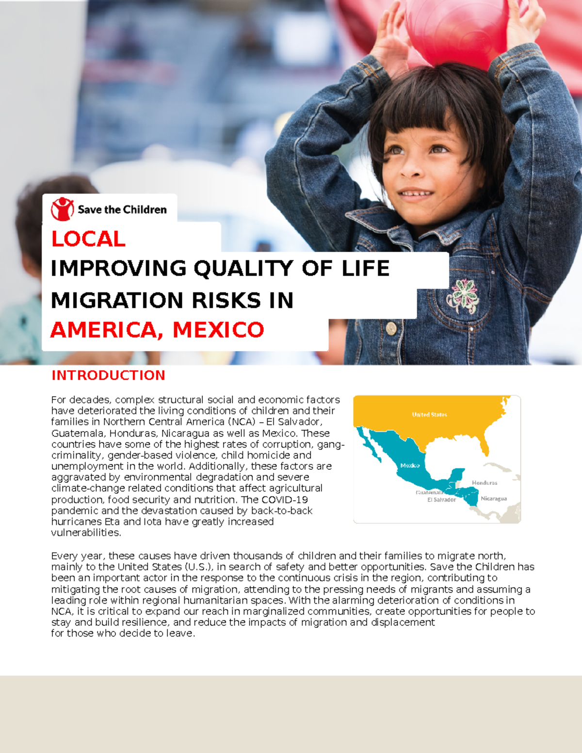 Response Plan Central America, USA y México 9-05-2022 Final English ...