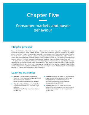 Chương 4 C4 Marketing Information - Chapter Four Managing marketing ...