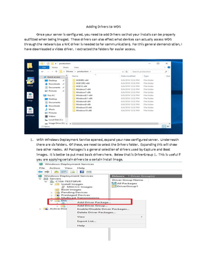 Step 8 Adding XMLs to WDS Images - Adding XMLs to WDS Images XMLs are ...