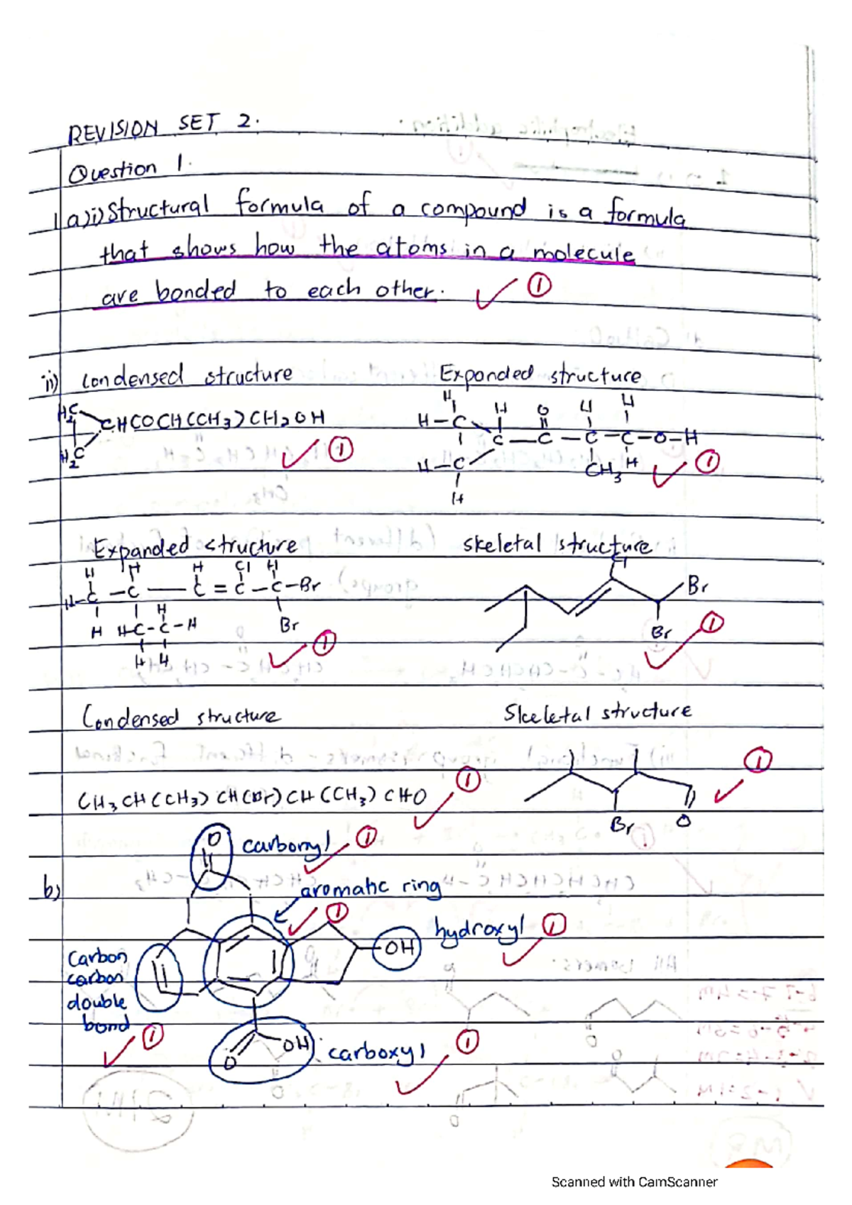 Answer DK024 Chemistry Revision SET 2 2021 2022 - chemistry - Studocu