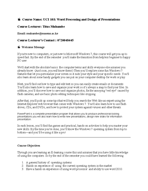 Data manipulation step by step booklet - IGCSE ICT – SECTION 11 DATA MANIPULATION MICROSOFT ...