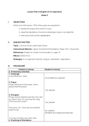 Final Classroom Observation Lesson Plan in Science 6 - Classroom ...