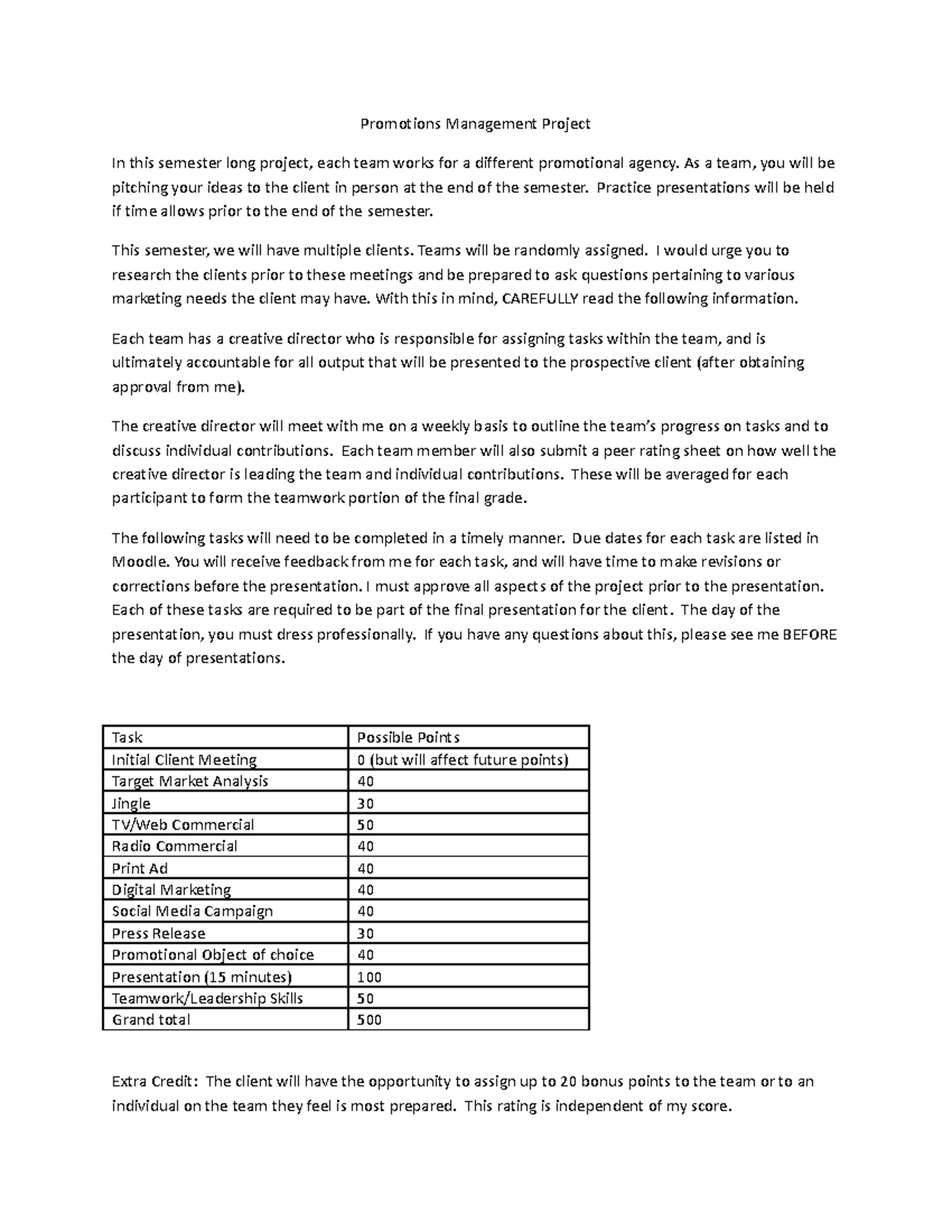 Promo task Fall 2022 - Promotions Management Project In this semester ...