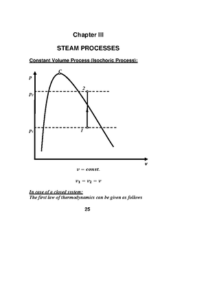 Sheet (2) steam - Sheet (2) Steam Processes A steam boiler has a total volume of 2 m 3. The ...