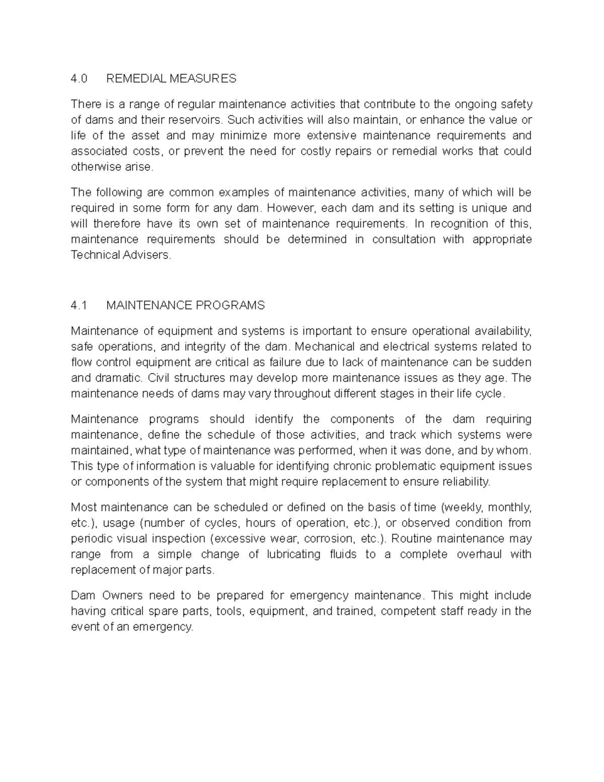 Remedial Measures Report For Subject Engineering Appriciation 4 remedial-measures-report-for-subject-engineering-appriciation-4