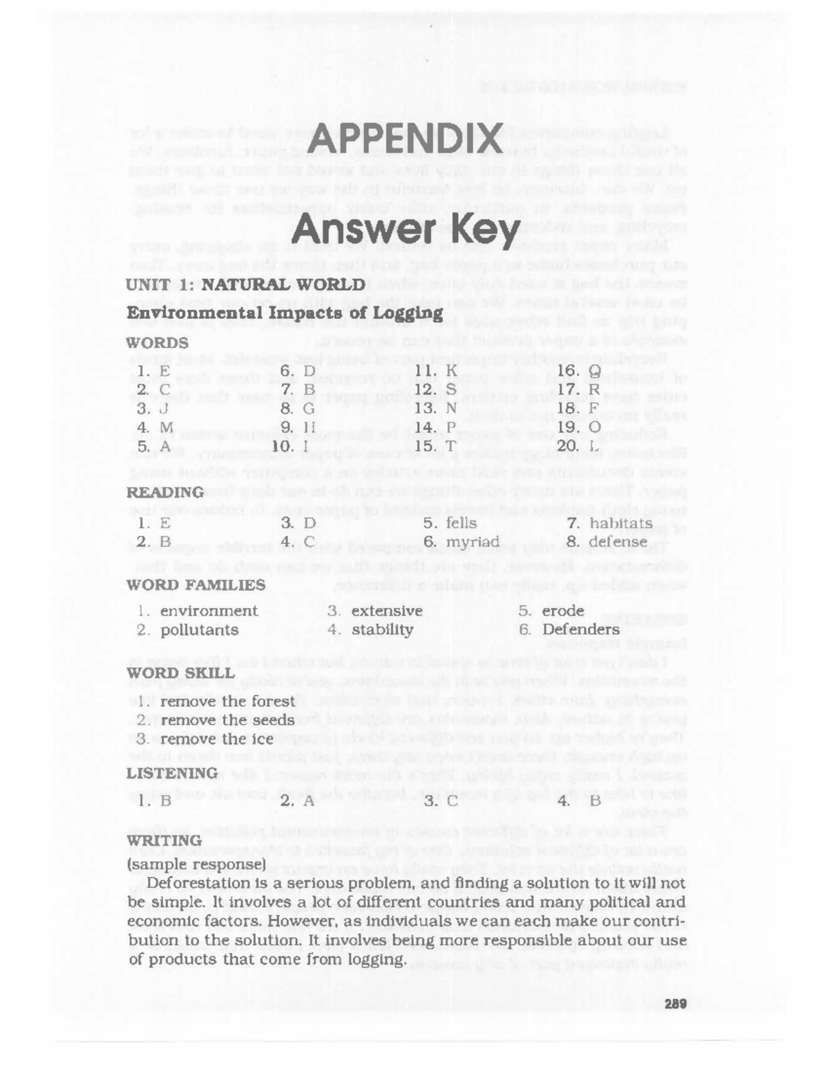 Answer Key and Transcript - Business English - Studocu