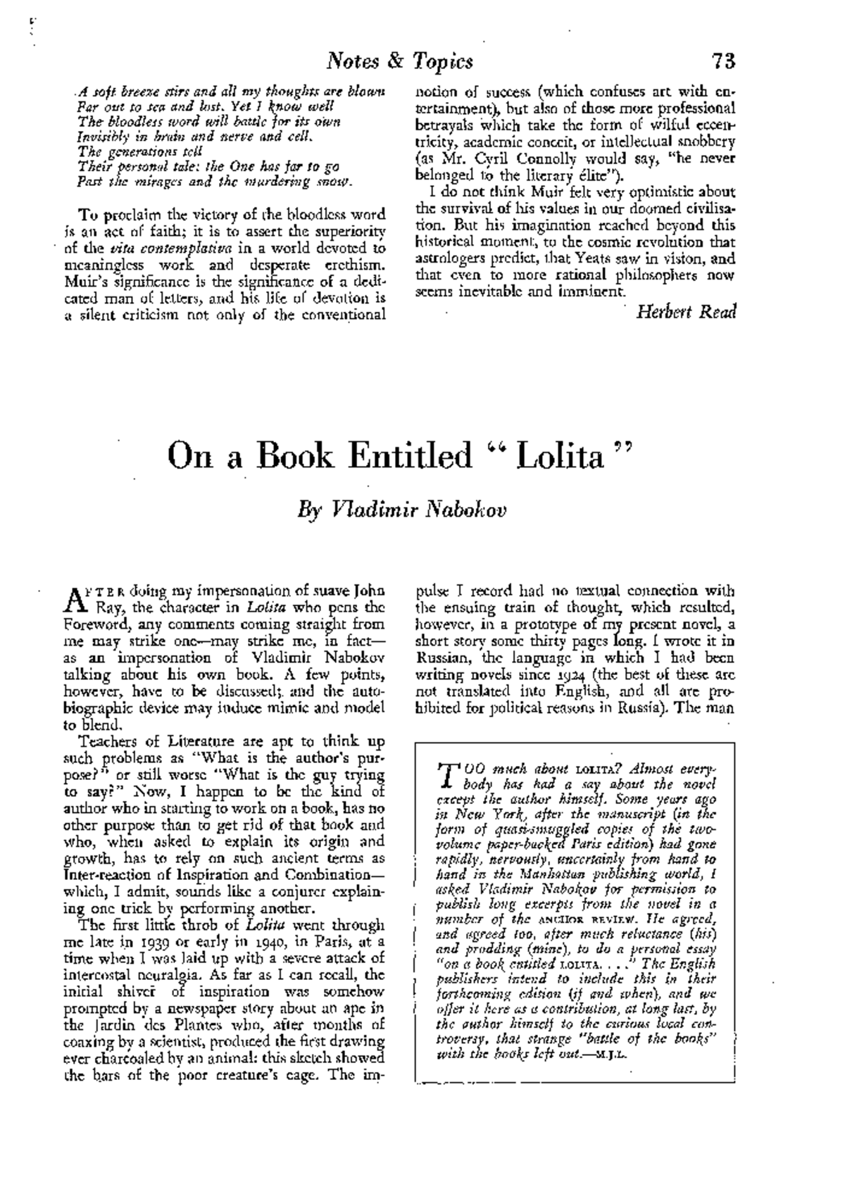 20220817 T142715 engl131 s on a book entitled lolita - ####### Notes ...