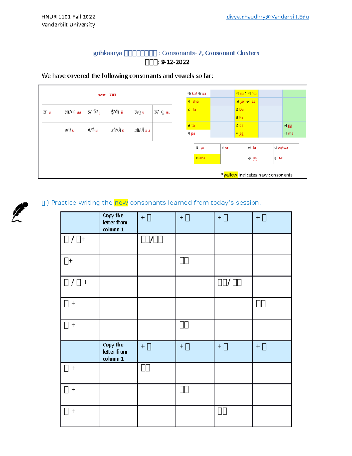 9-12 Due HW Script-3 Cons-2- cons clusters - HNUR 1101 Fall 2022 divya ...
