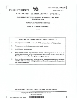 20 Prescribed Poems FOR CSEC English B - Poems Prescribed for the JUNE ...