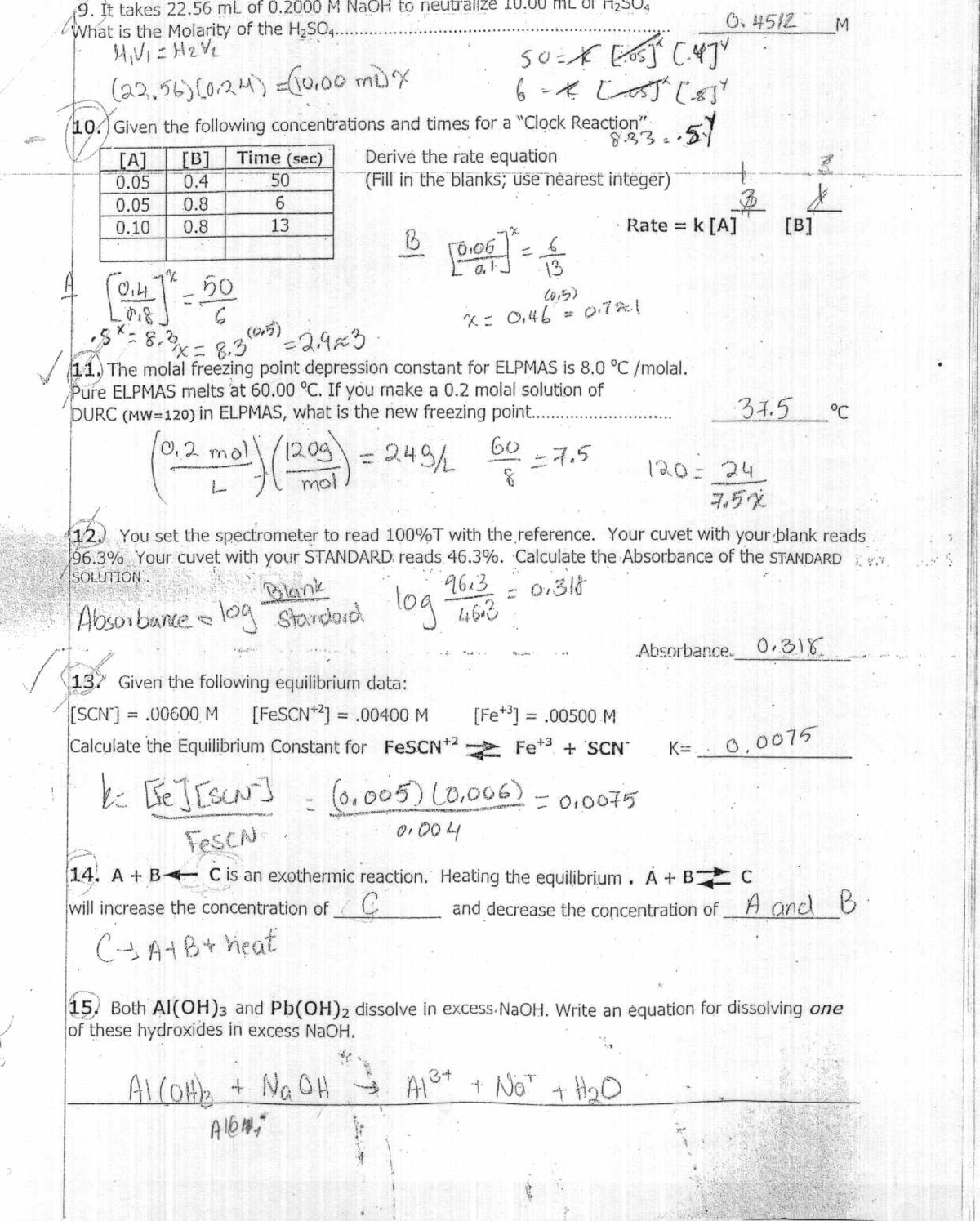Final 002 - General Chemistry 116 practice materials - 01:160:162 - Studocu