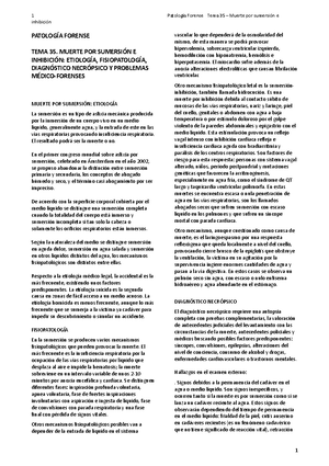 34PF - Ahorcadura y estrangulación - PATOLOGÍA FORENSE TEMA 34 ...