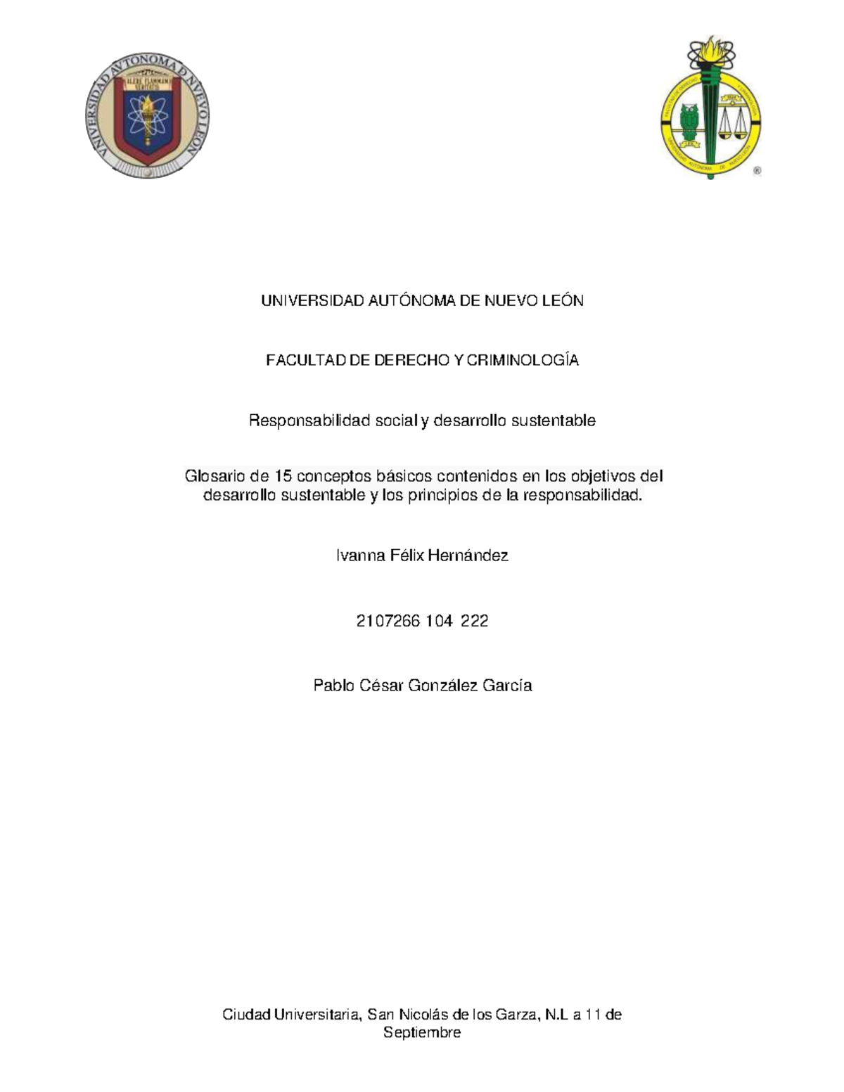 IFH ACT1 - nsnsns - UNIVERSIDAD AUTÓNOMA DE NUEVO LEÓN FACULTAD DE ...