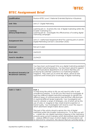 GCSE Biology Revision Notes - B3 - Infection and Response - Dec 2019 ...