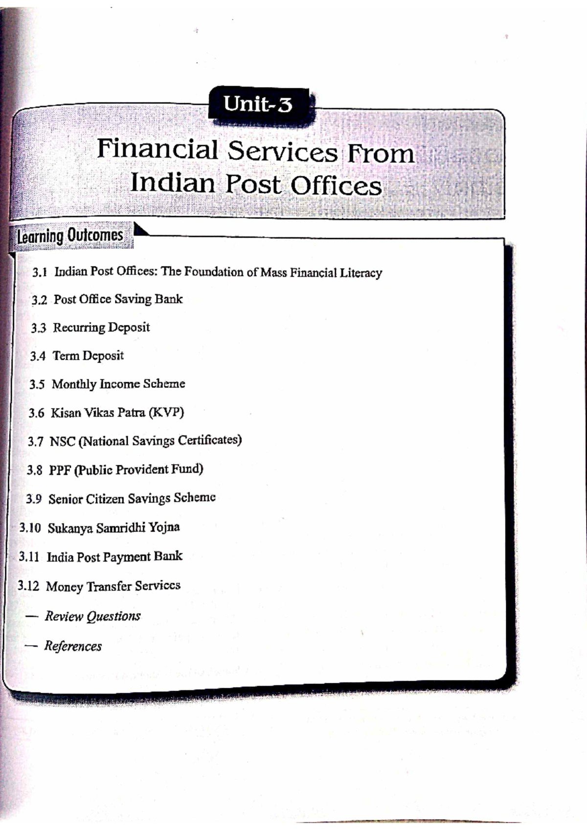 FFE Unit 3 - 2024 Delhi - Studocu