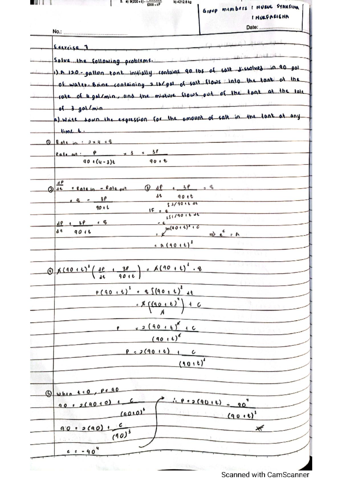 Math exercise 7 - fjdjanxdbcb - Foundation of Mathematics - Studocu