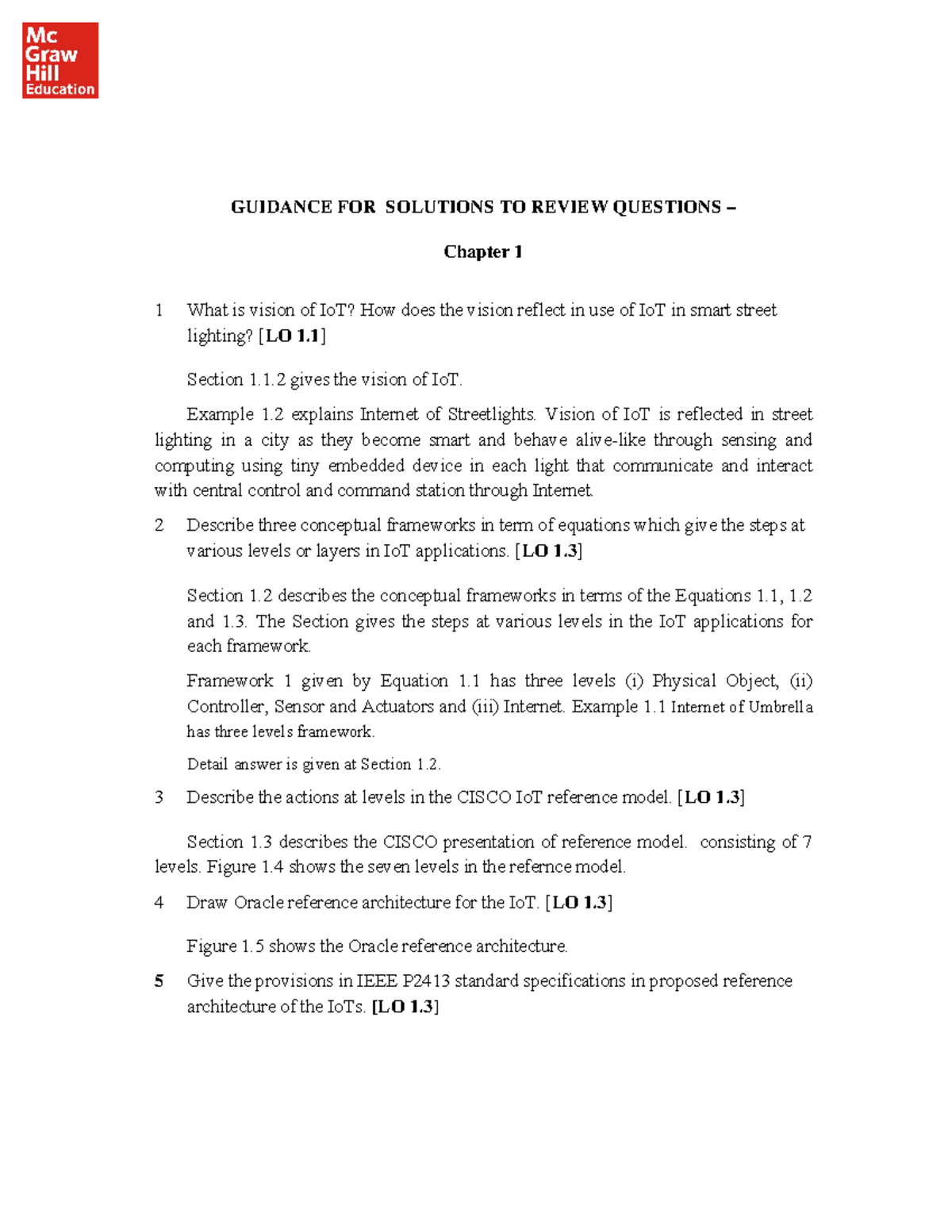 Chapter 1 Solutions - gfdfffffffffffff - GUIDANCE FOR SOLUTIONS TO ...