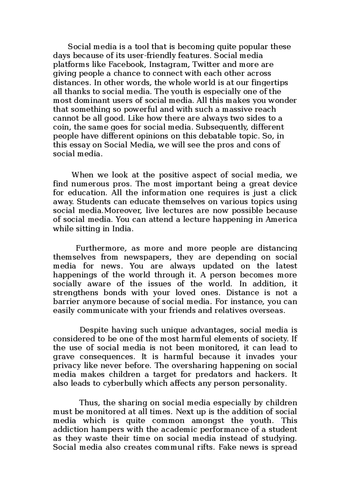 Social media is a tool that is becoming quite popu - Social media ...