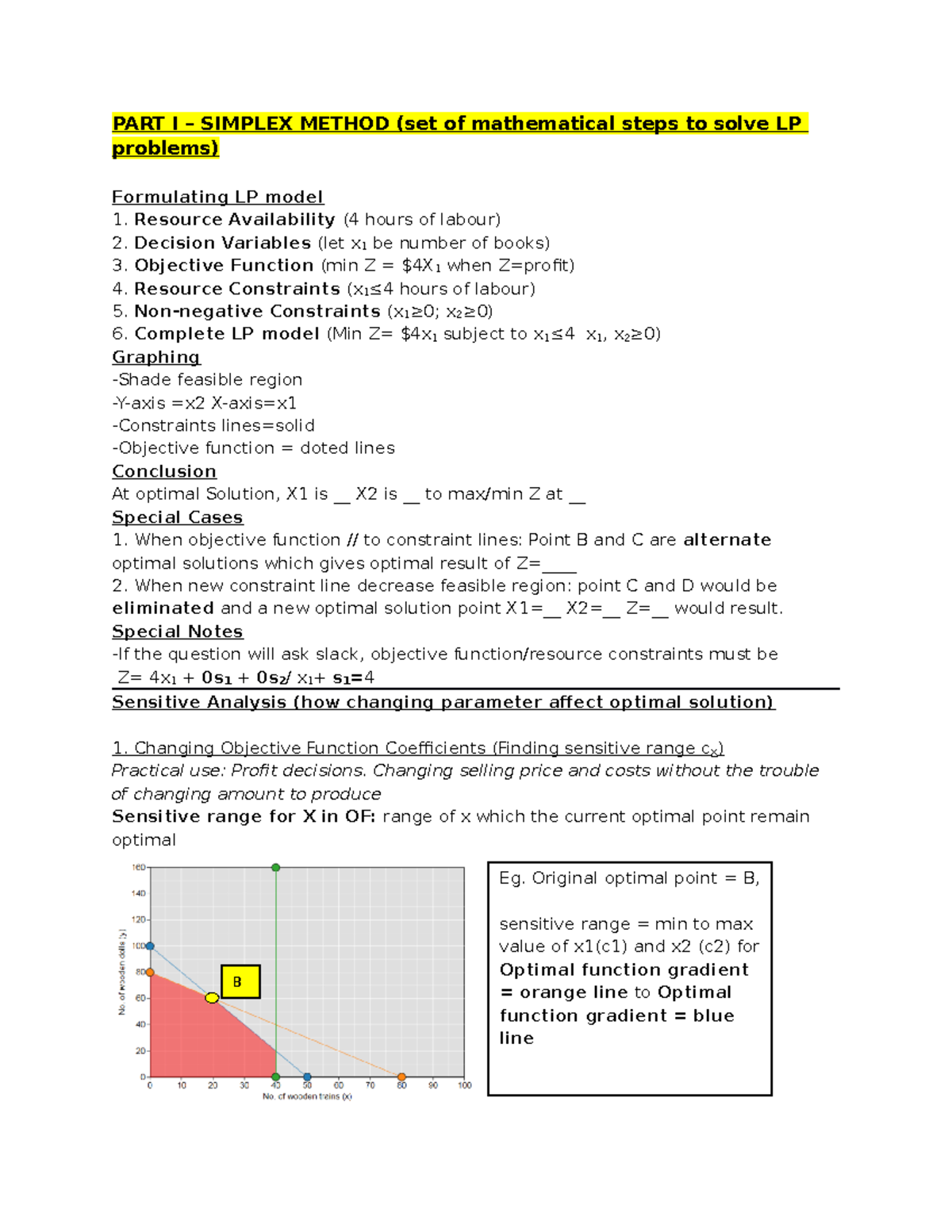 DA Cheatsheet CHAP 2-4 - Summary Introduction to Management Science ...