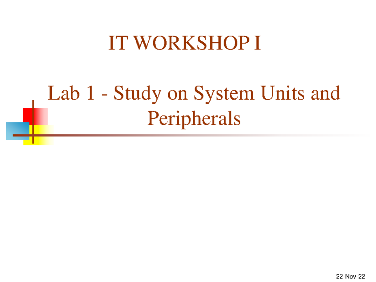 1 - Problem Statement - it is belong the it workshop - 22-Nov- Lab 1 ...