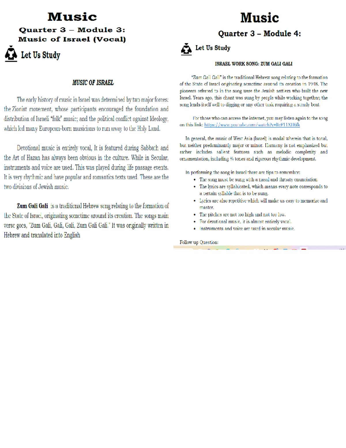 Music p.e science for students - Education - Studocu