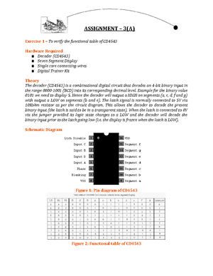 Copy of ECED Assignment-1 - Assignment- Engineering Design Project-I (UTA013) ASSIGNMENT - 1 ...