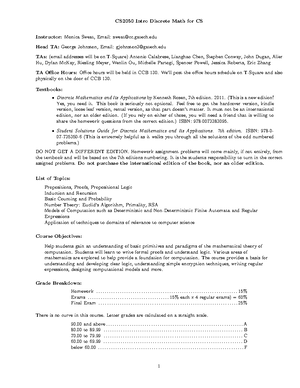 Exam 1 study guide - discrete math: study guide (exam one ...