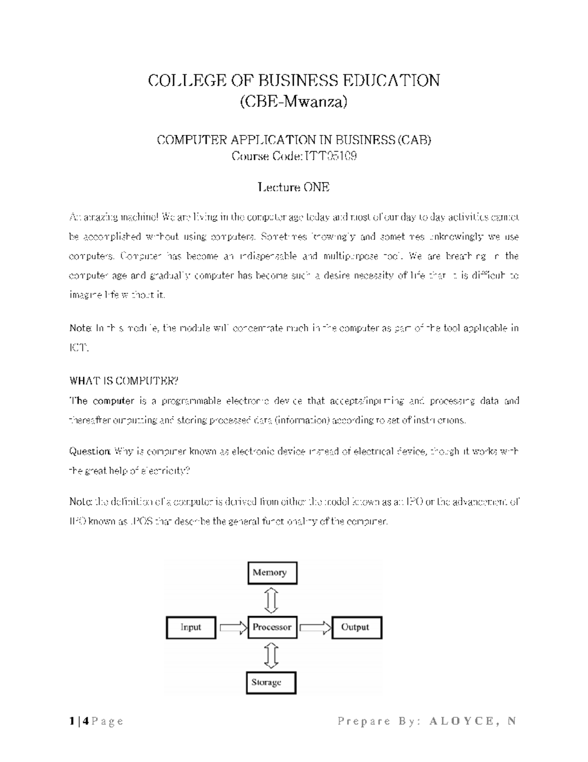 Lecture 1 - USE FOR REVIEW - entrepreneurship and small business ...