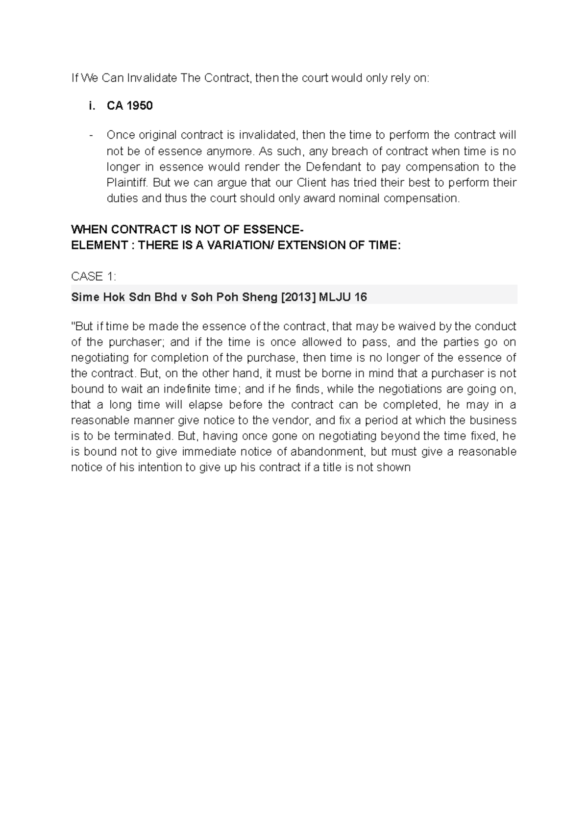 How to invalidate Contract - If We Can Invalidate The Contract, then ...