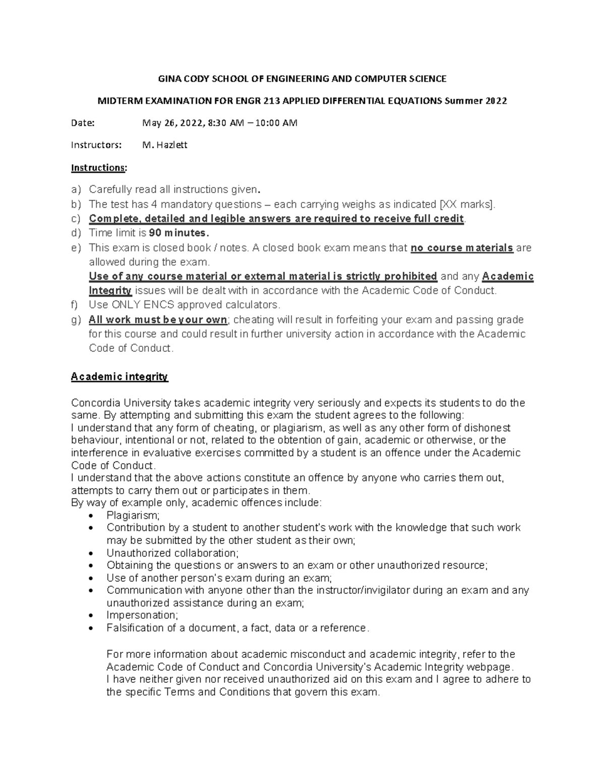 213 formulas - 213 formula sheet - GINA CODY SCHOOL OF ENGINEERING AND ...