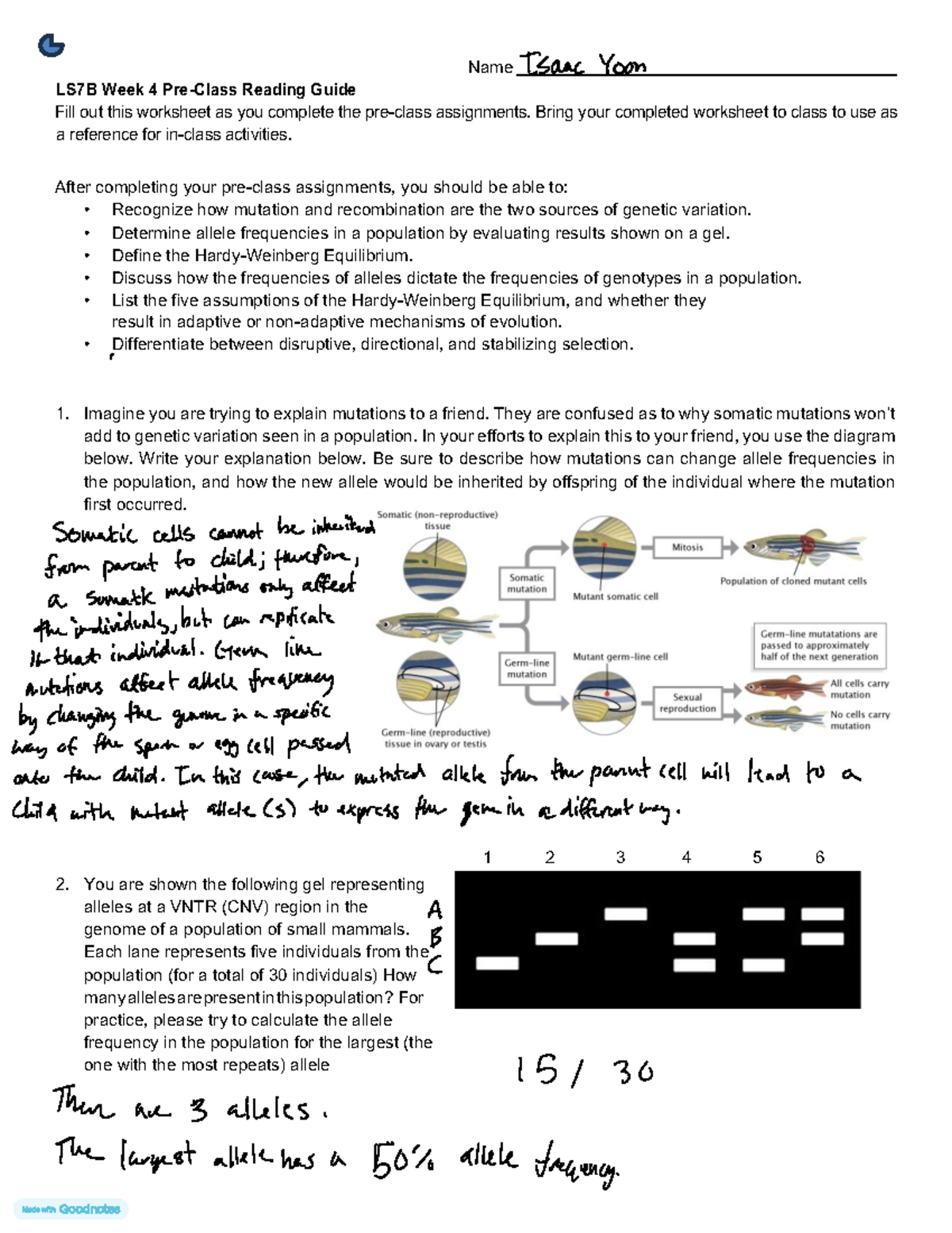 Week 4 Reading Guide 2024 - Name LS7B Week 4 Pre-Class Reading Guide ...