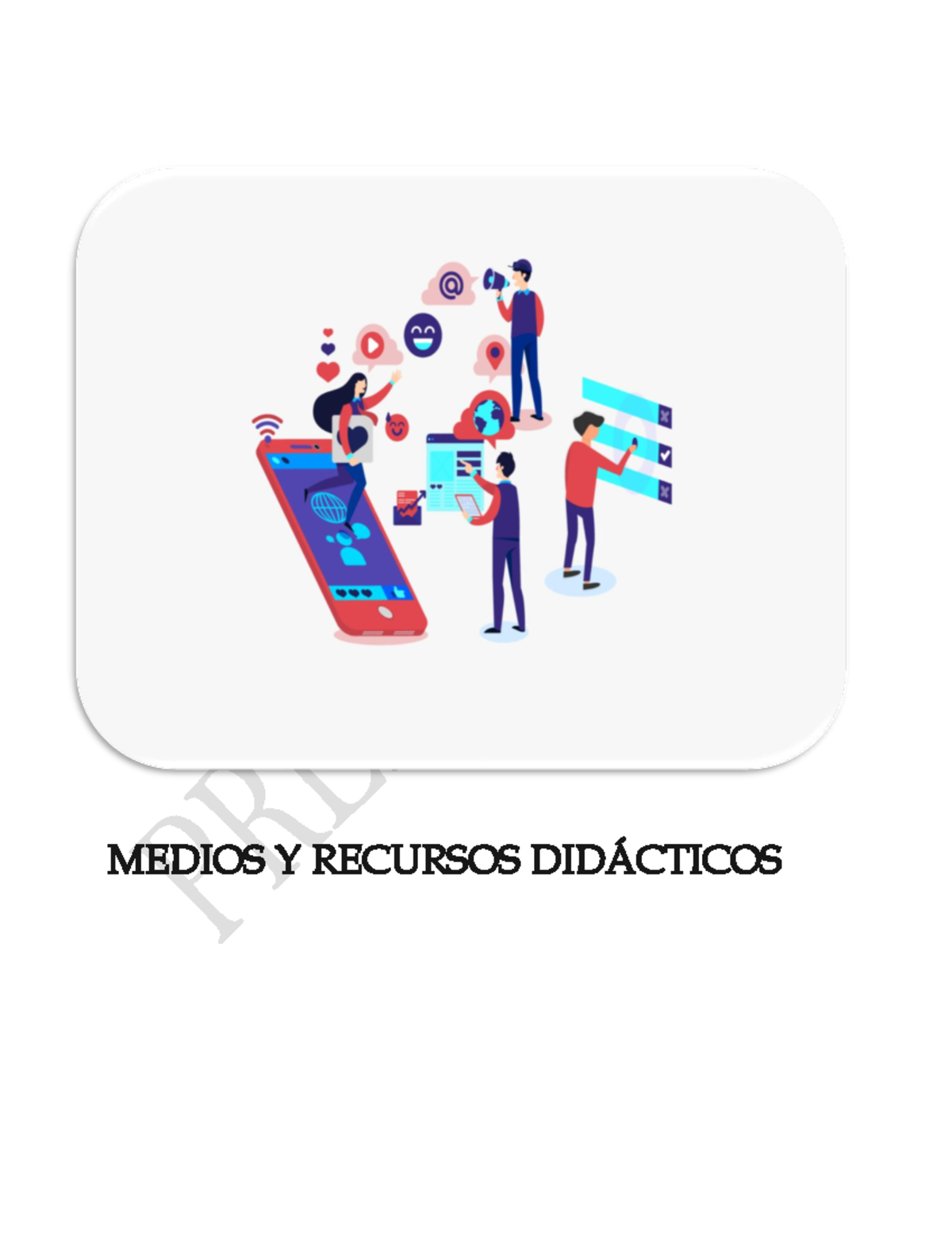 Borrador Guía 8 - Medios Audiovisuales - MEDIOS Y RECURSOS DID¡CTICOS MEDIOS AUDIOVISUALES ...