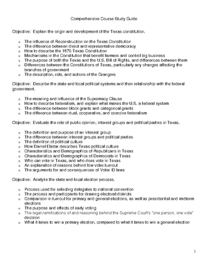 Chapter 3 notes - GOVT 2306 - Studocu