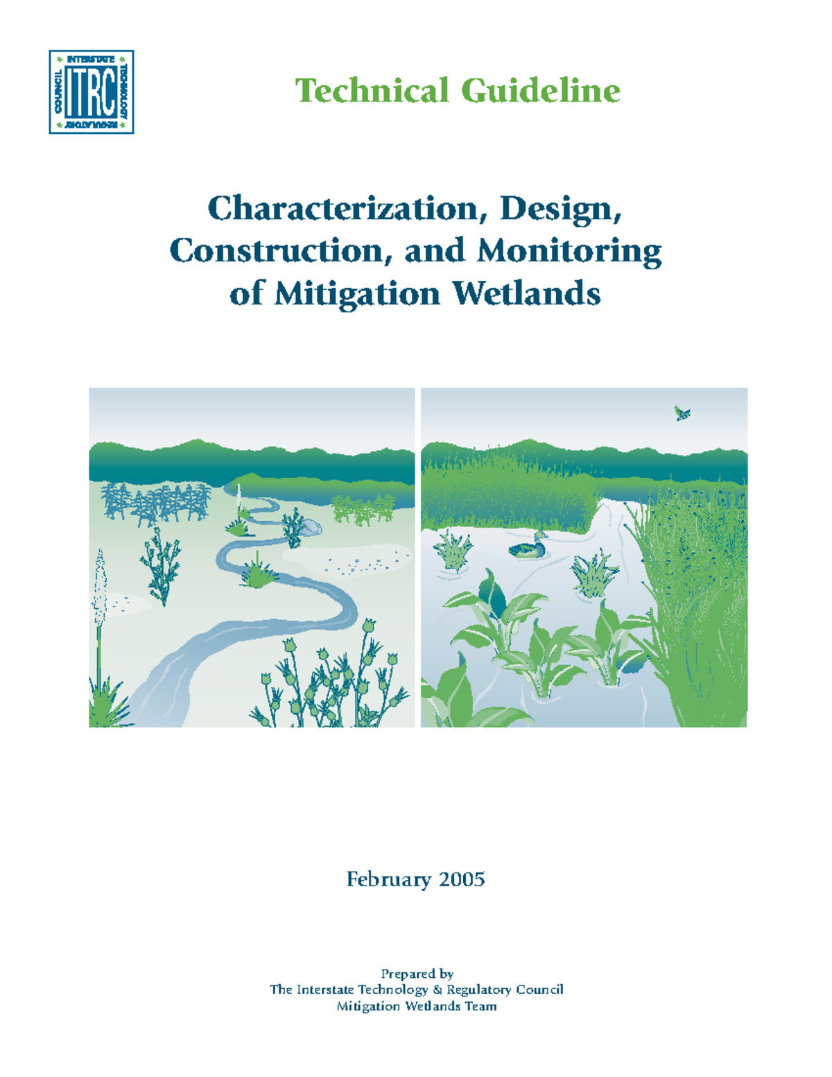 Mitigation of wetland 5 - Characterization, Design, Construction, and Monitoring of Mitigation ...