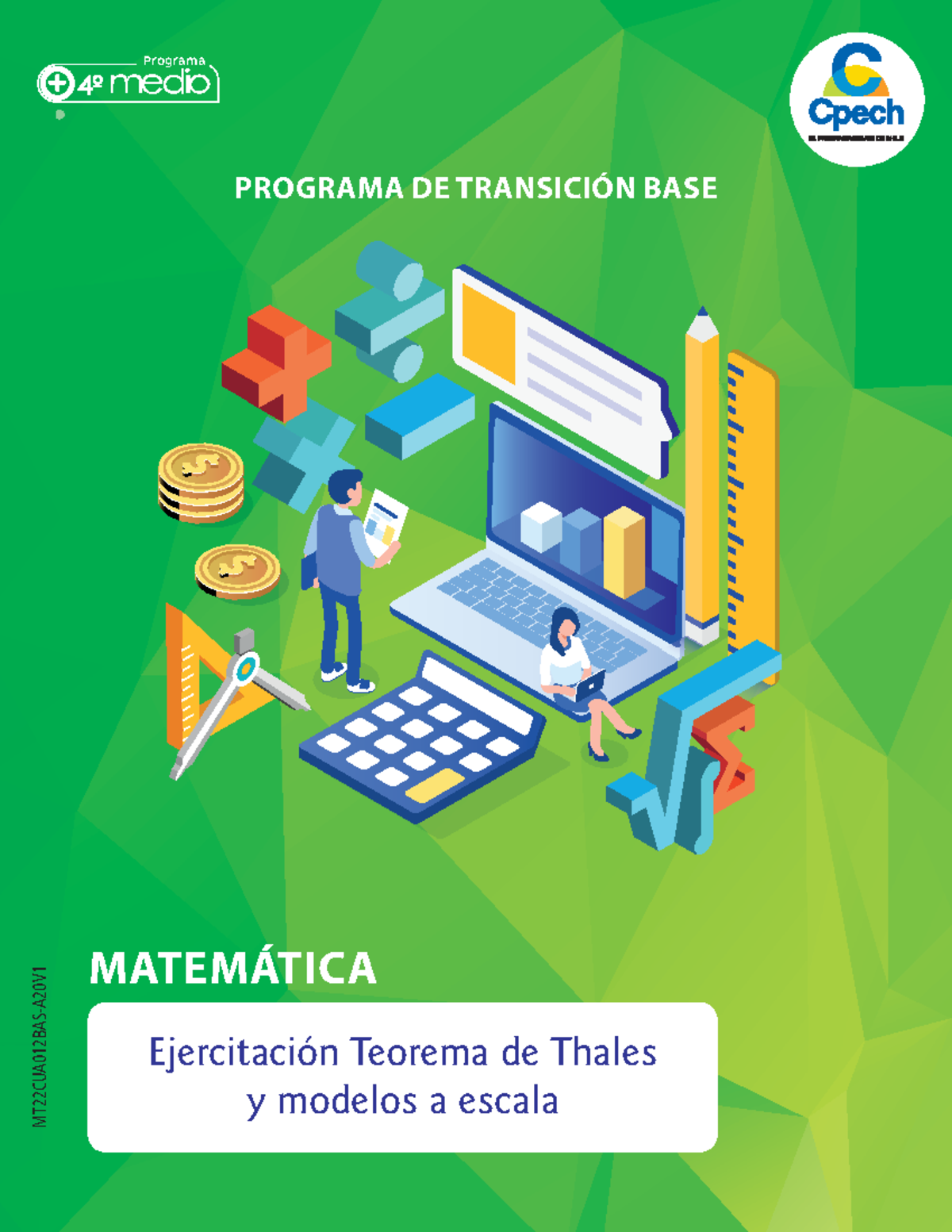 Teorema de thales y modelo a escala - medio Programa MT22CUA012BAS-A20V PROGRAMA DE TRANSICIÓN ...