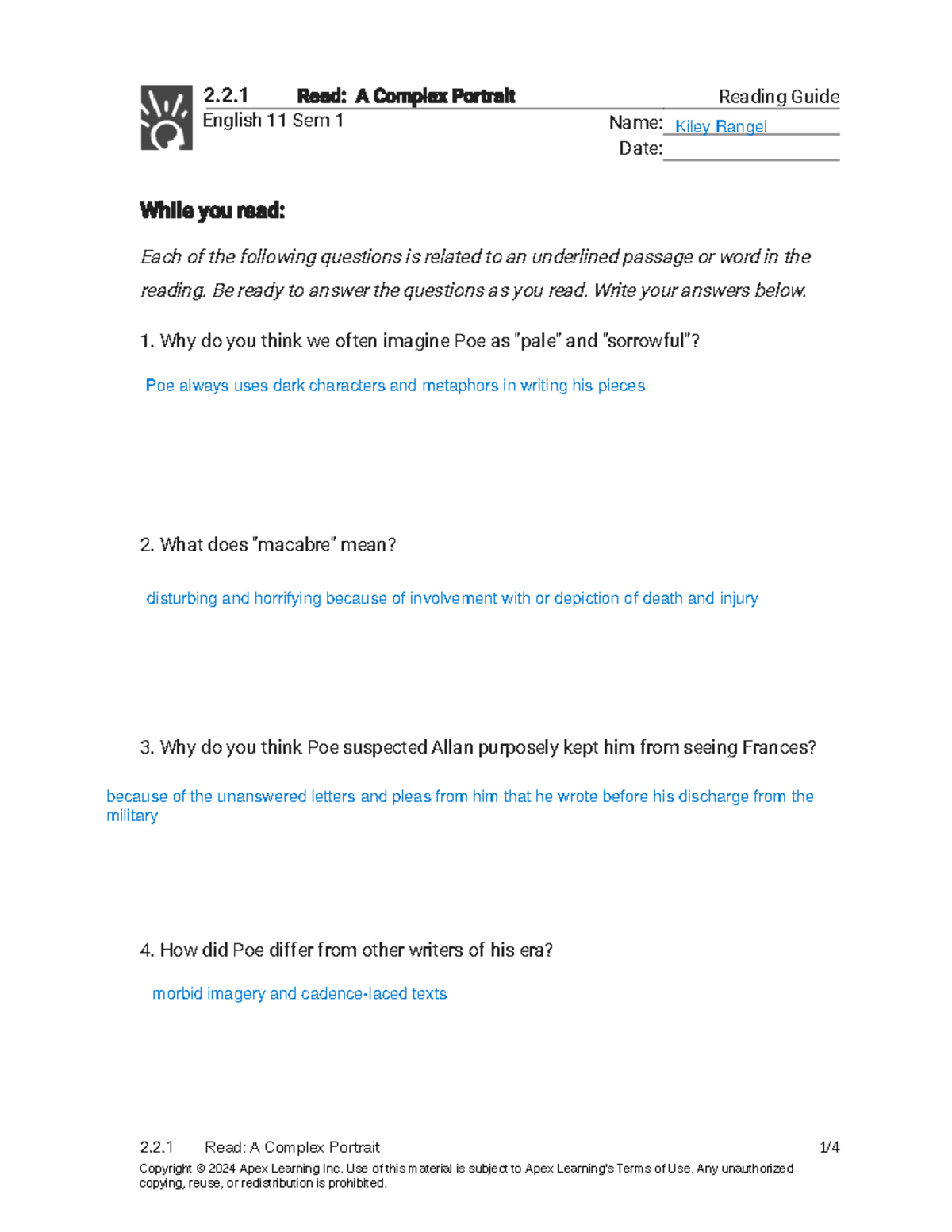 2.2.1 Read - A Complex Portrait (Reading guide) - Read: A Complex ...