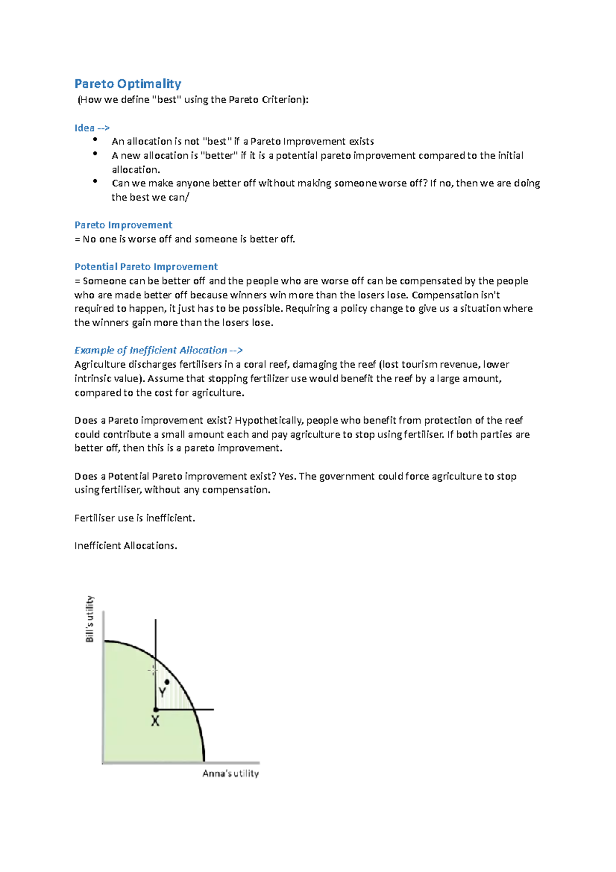ECOS3013 lecture 4 - Pareto Optimality (How we define "best" using the ...