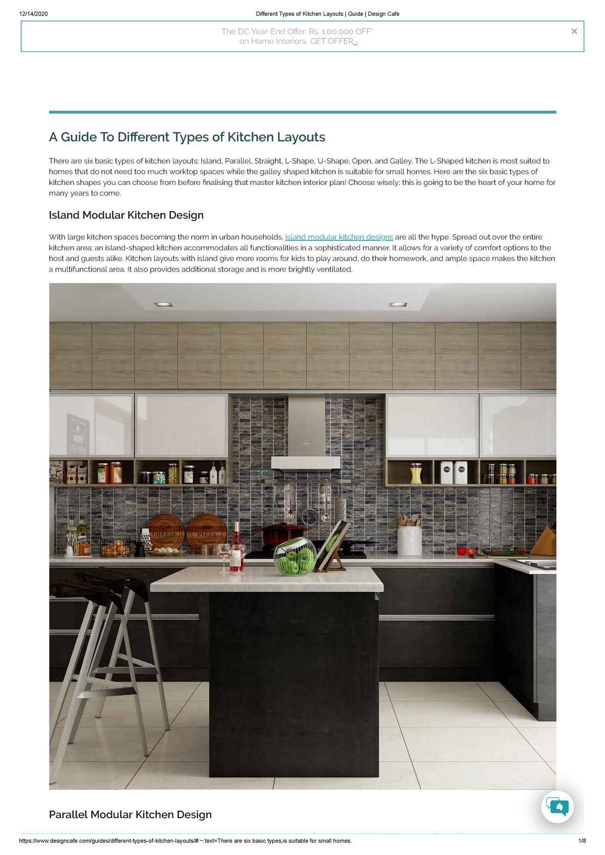 Different Types of Kitchen Layouts FSM - A Guide To Different Types of ...