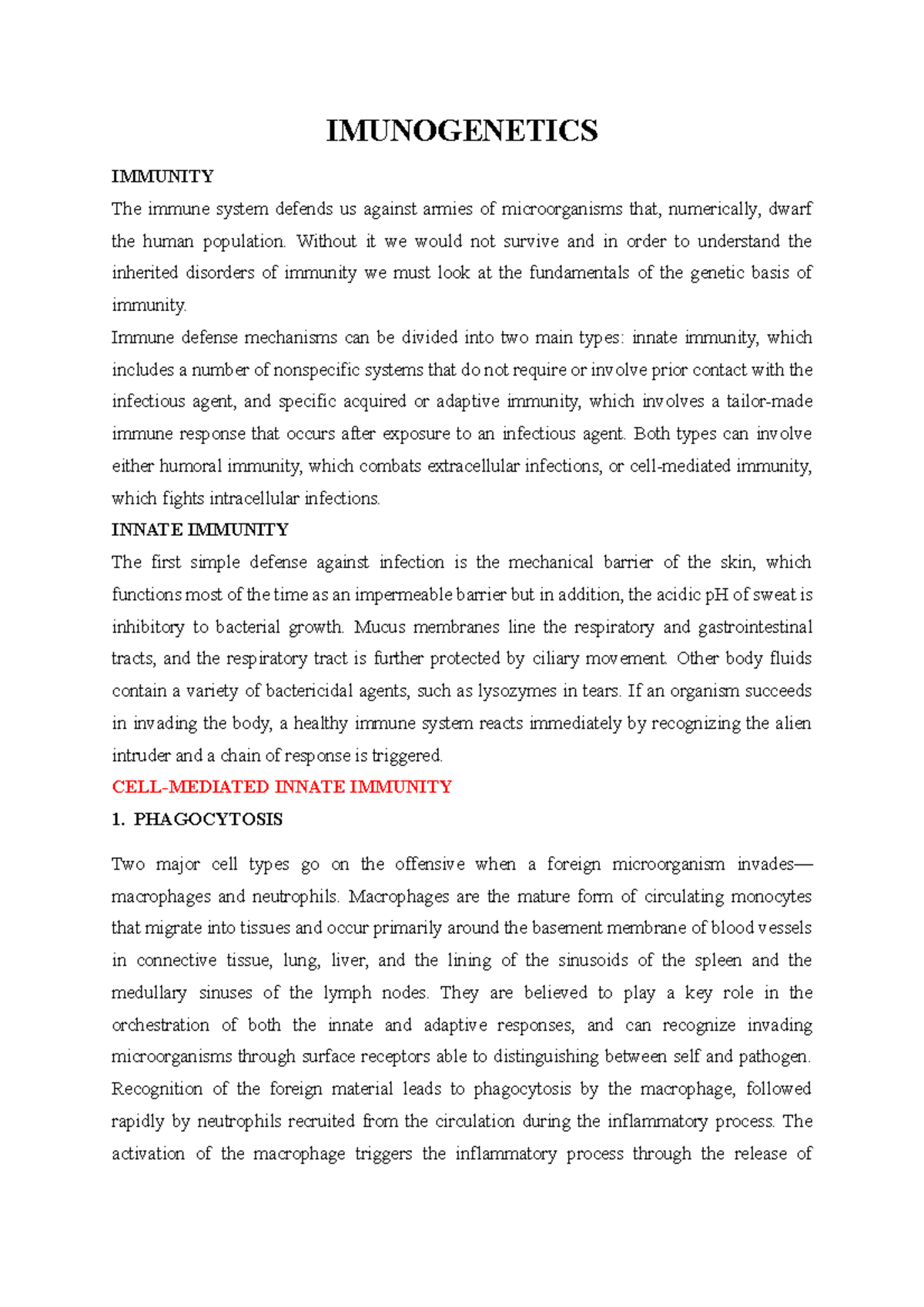 Immunogenetics - Concepts Of Genetics, 7/E (With Cd) - IMUNOGENETICS ...