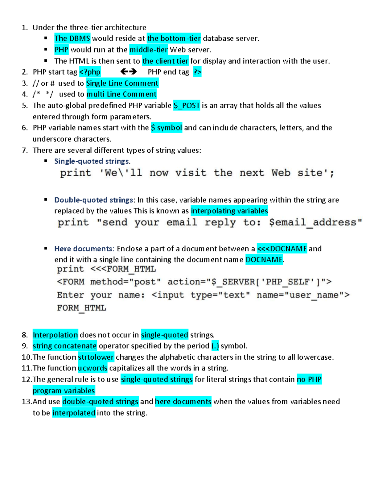 Advanced Database ch14 - Under the three-tier architecture The DBMS ...