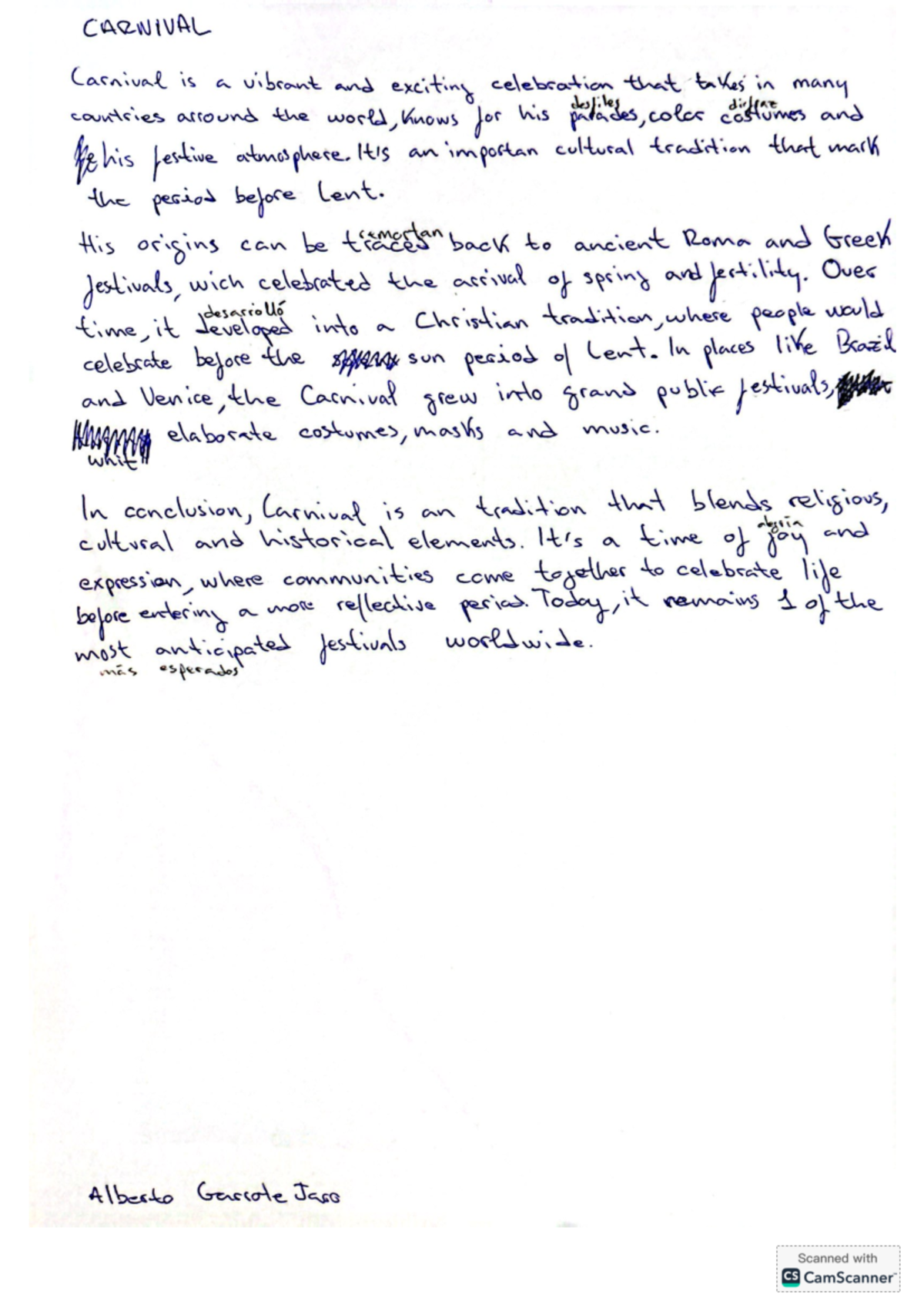 Cam Scanner 17-10-2024 22 - CARNIVAL Carnival is a vibrant and exciting celebration that takes ...