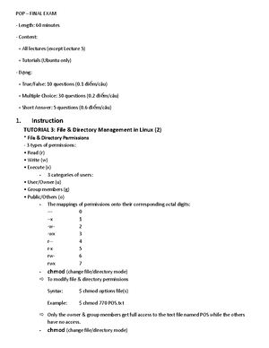 Tutorial 2 - belike - TUTORIAL 2 File & Directory Management in Linux (1) pwd ( print working ...